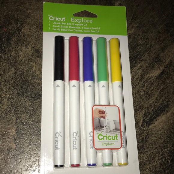 Cricut | Office | New Cricut Explore Classic Pen Set Fine Point 4 ...